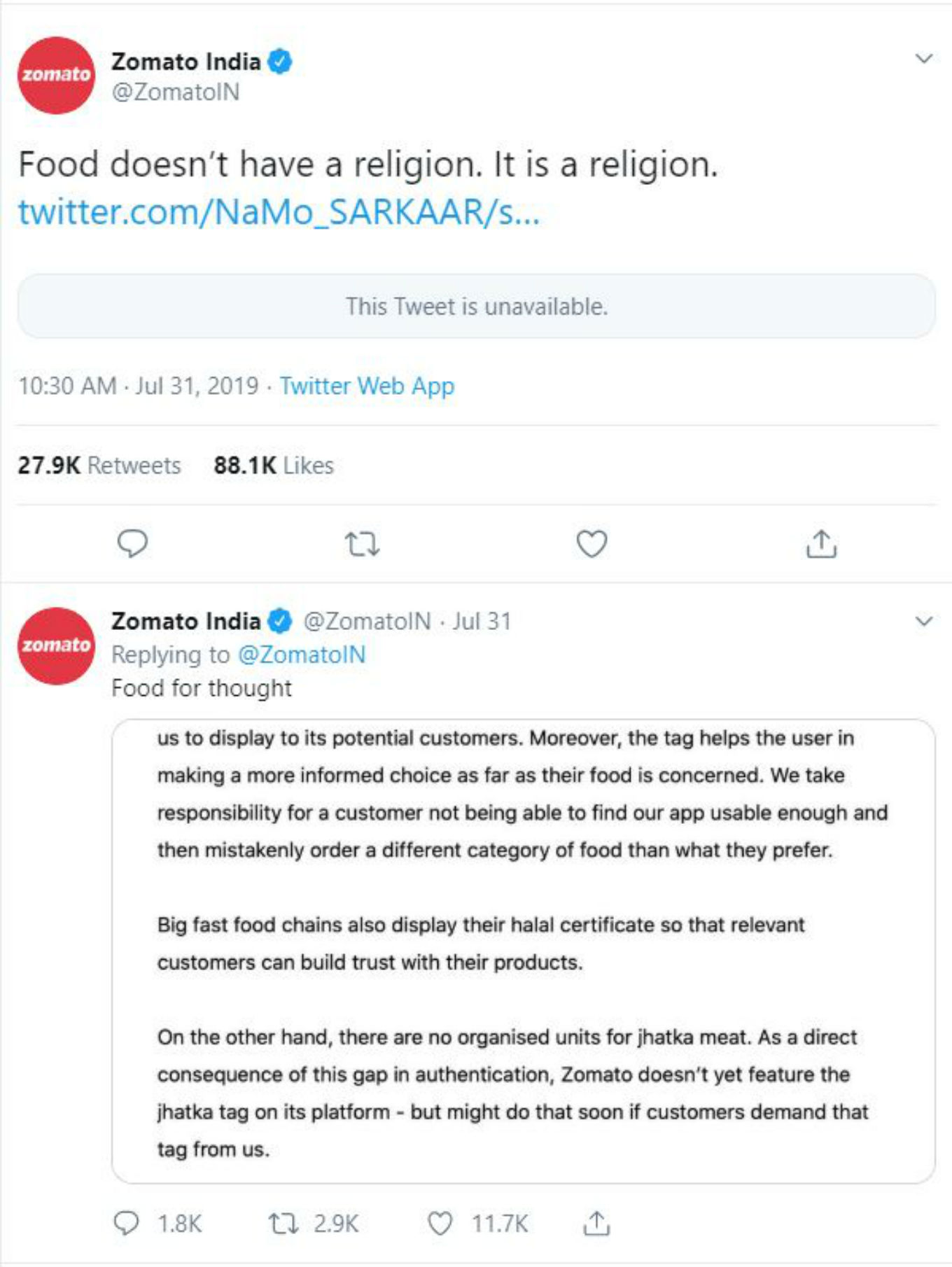 Zomato Controversy Proves Costly With Negative Reviews On Play Store