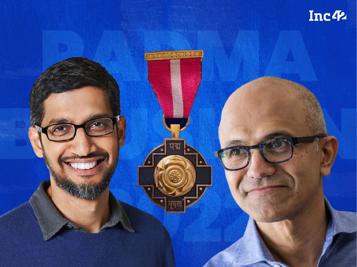 Padma Bhushan 2022 Awarded To Satya Nadella And Sundar Pichai