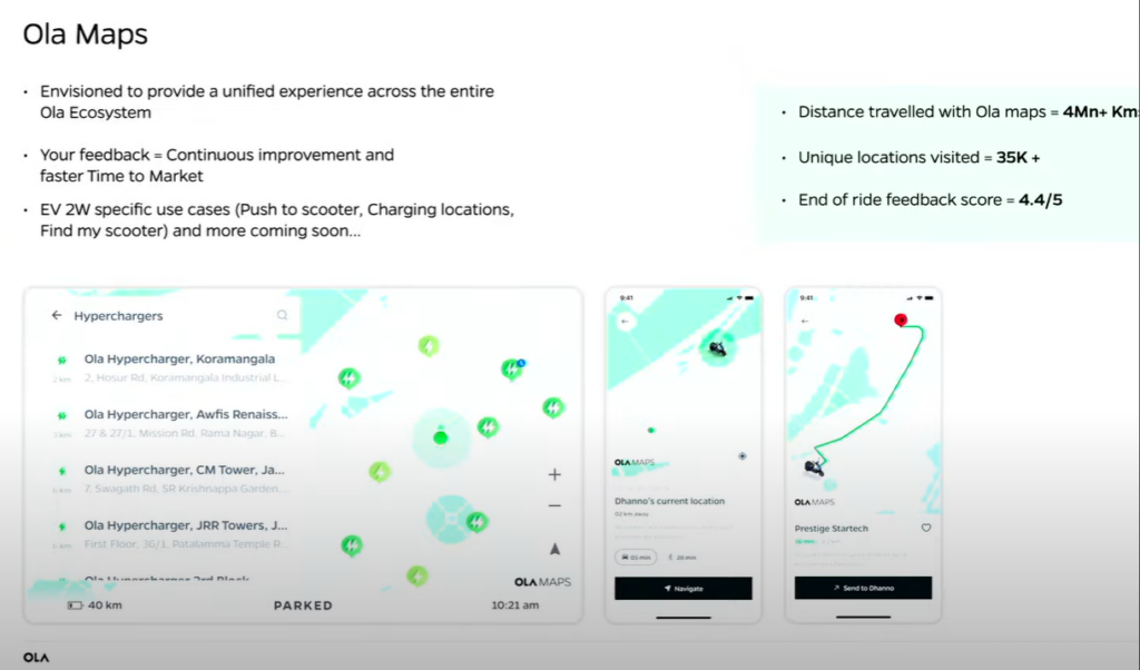 Ola Electric Introduces Ola Maps With Upgraded EV Software Move OS 4