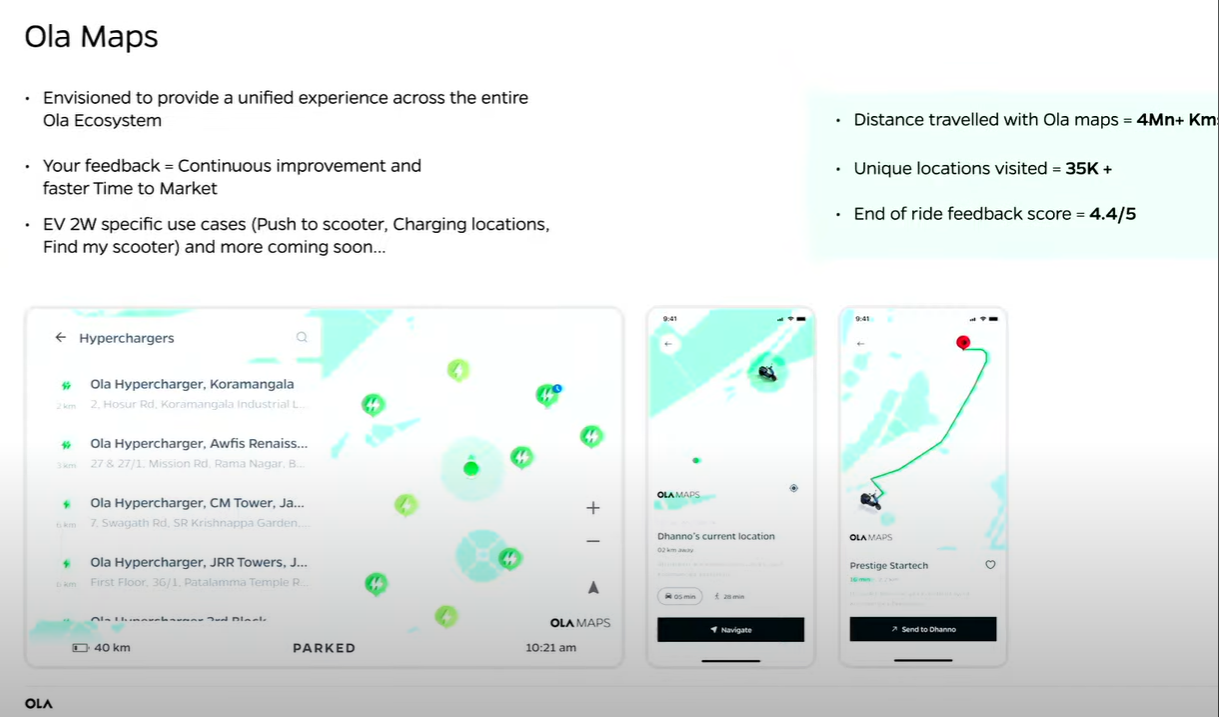 Ola Electric Introduces Ola Maps With Upgraded EV Software Move OS 4