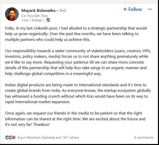 How Tiger Global-Backed Koo Lost Its X-Factor